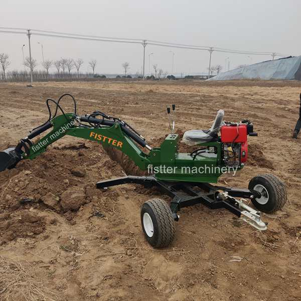 ATV Backhoe with 360 degree rotation - Buy towable backhoe with 360 ...